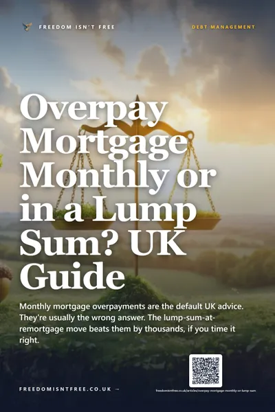 Overpay Mortgage Monthly or in a Lump Sum? UK Guide